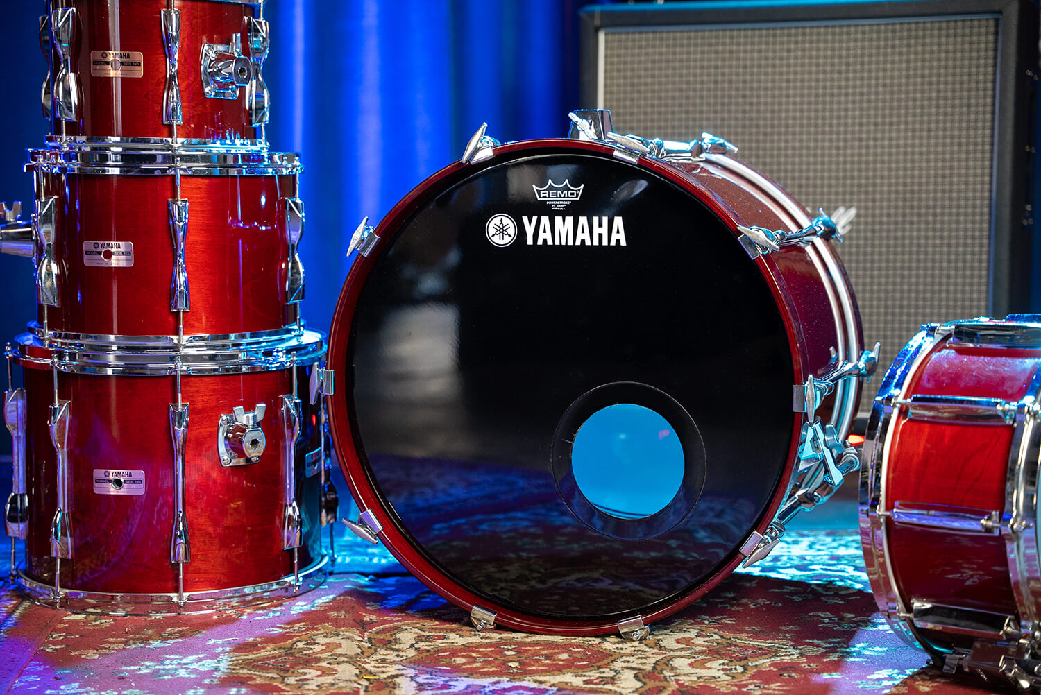 Rent Yamaha Recording Custom Drum Kit - Cherrywood