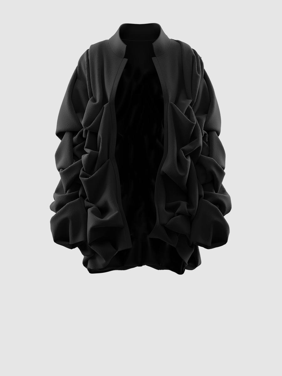 GRMNT | Pleated Wool Jacket