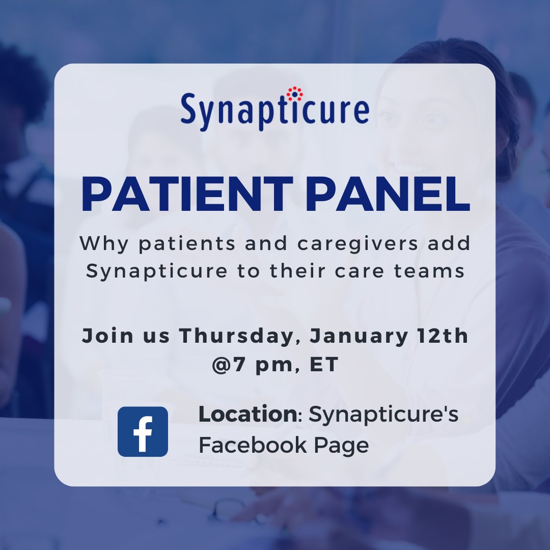 Synapticure Patient Panel - 01/12/23 | Synapticure