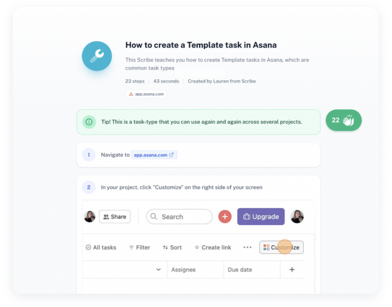 Customer-Facing Teams — Scribe