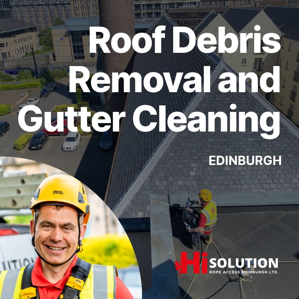 Roof Debris Removal and Gutter Cleaning