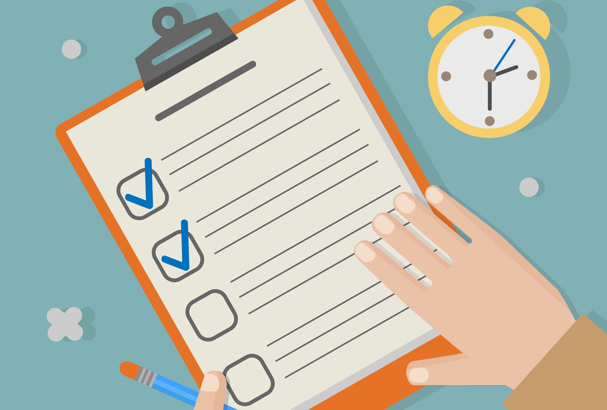 What do you need to discuss with clients before working with them?