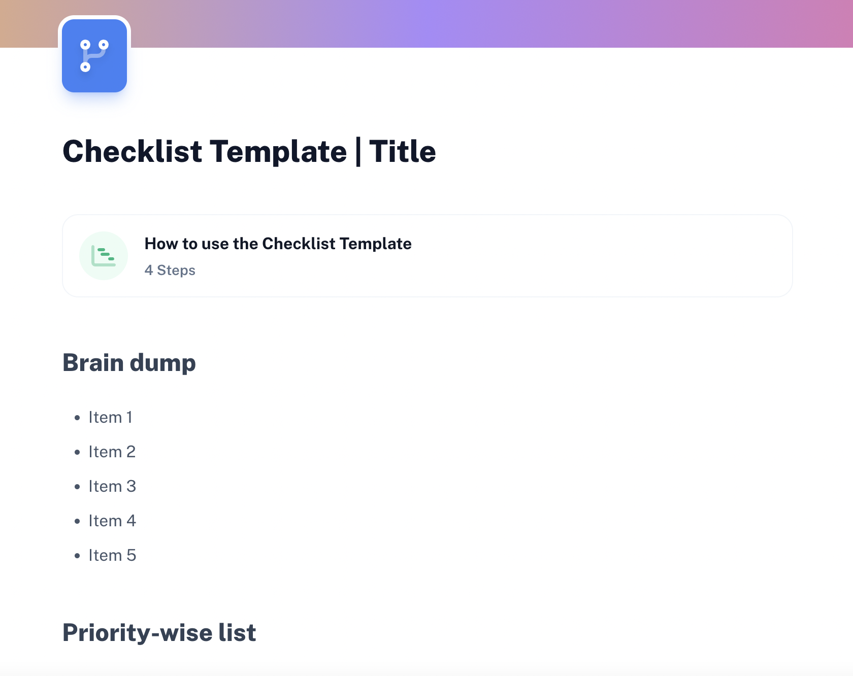 7 Checklist Examples To Maximize Productivity At Work Life Free