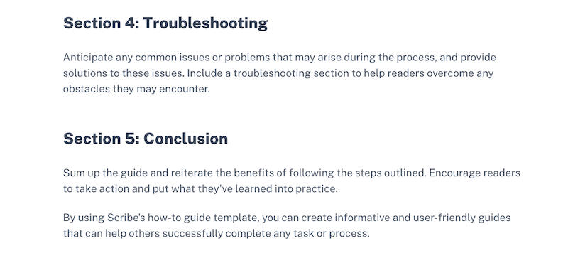 How-To Guide Template | Scribe