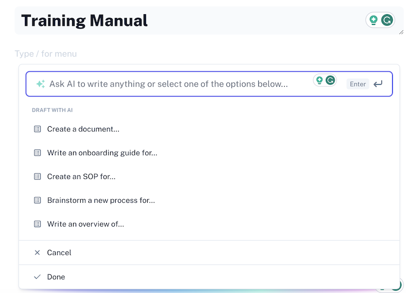 How to Create a Training Manual (+ Free Template) | Scribe