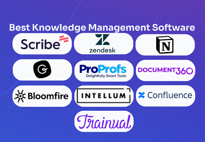10 Best Knowledge Management Tools in 2024 | Scribe