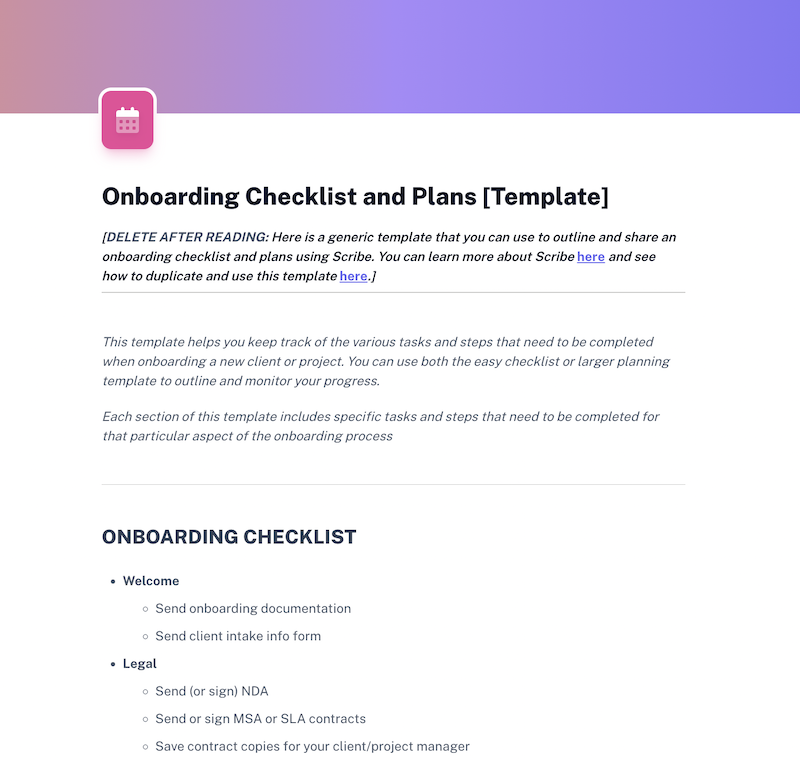 6 Examples of Effective Job Aids (& Free Job Aid Templates) | Scribe