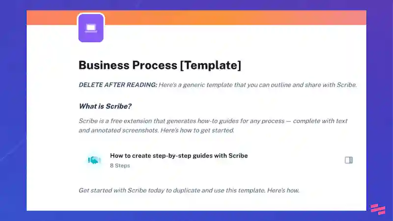 20+ Process Documentation Templates for Teams [Free] | Scribe
