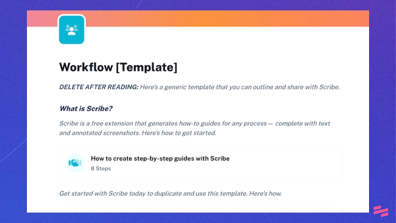 How to Create a Workflow Diagram in 4 Easy Steps | Scribe