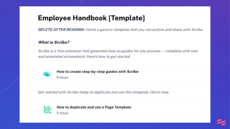 15 Free Policy and Procedure Templates | Scribe