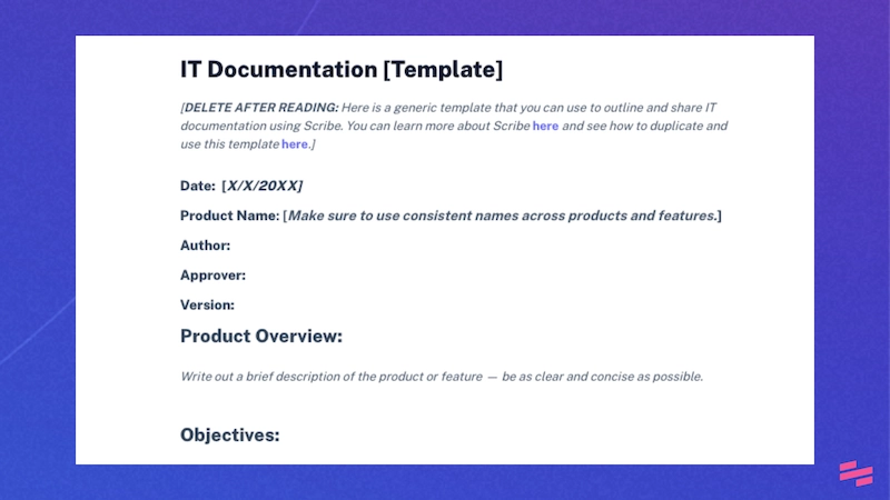 12 Free Project Documentation Templates: Project Documents Made Easy ...