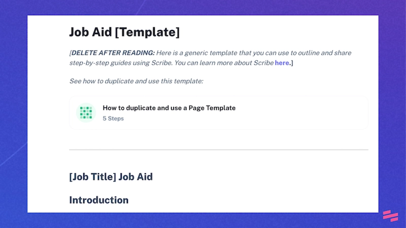 Free Operations Manual Templates | Scribe