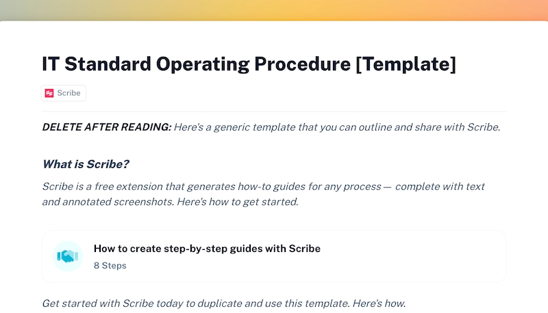 Types of Software Documentation & Free Templates | Scribe Types of Software Documentation & Free Templates | Scribe