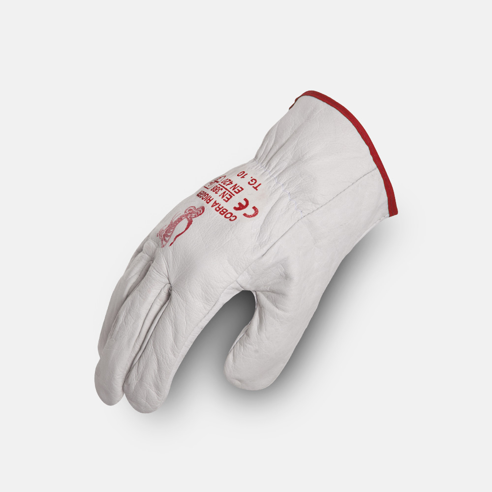 FIREBIRD Cow Grain Extended Cuff Riggers Gloves