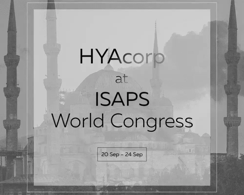 HYAcorp participation at ISAPS World Congress 2022