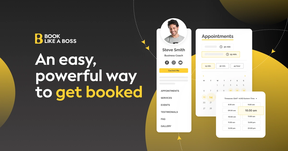 Book Like A Boss: Booking Page Builder | More Bookings More Money