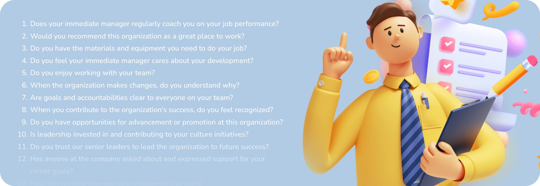 15 Employee Engagement Survey Questions | Confetti 🎉