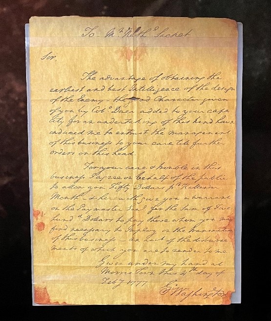 George Washington: The OG Spy | Armstrong McGuire