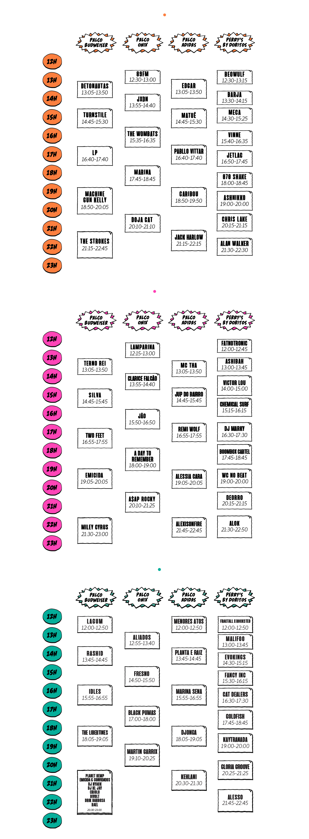 Lollapalooza Brasil | 25, 26 e 27 de Março de 2022 • São Paulo