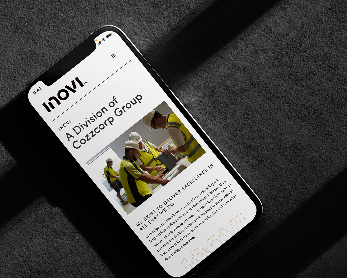 Inovi - Brand Visualisation | Works