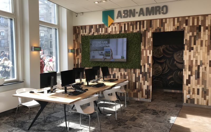 Verbouwing en herinrichting ABN AMRO Dam Amsterdam | ISSOS