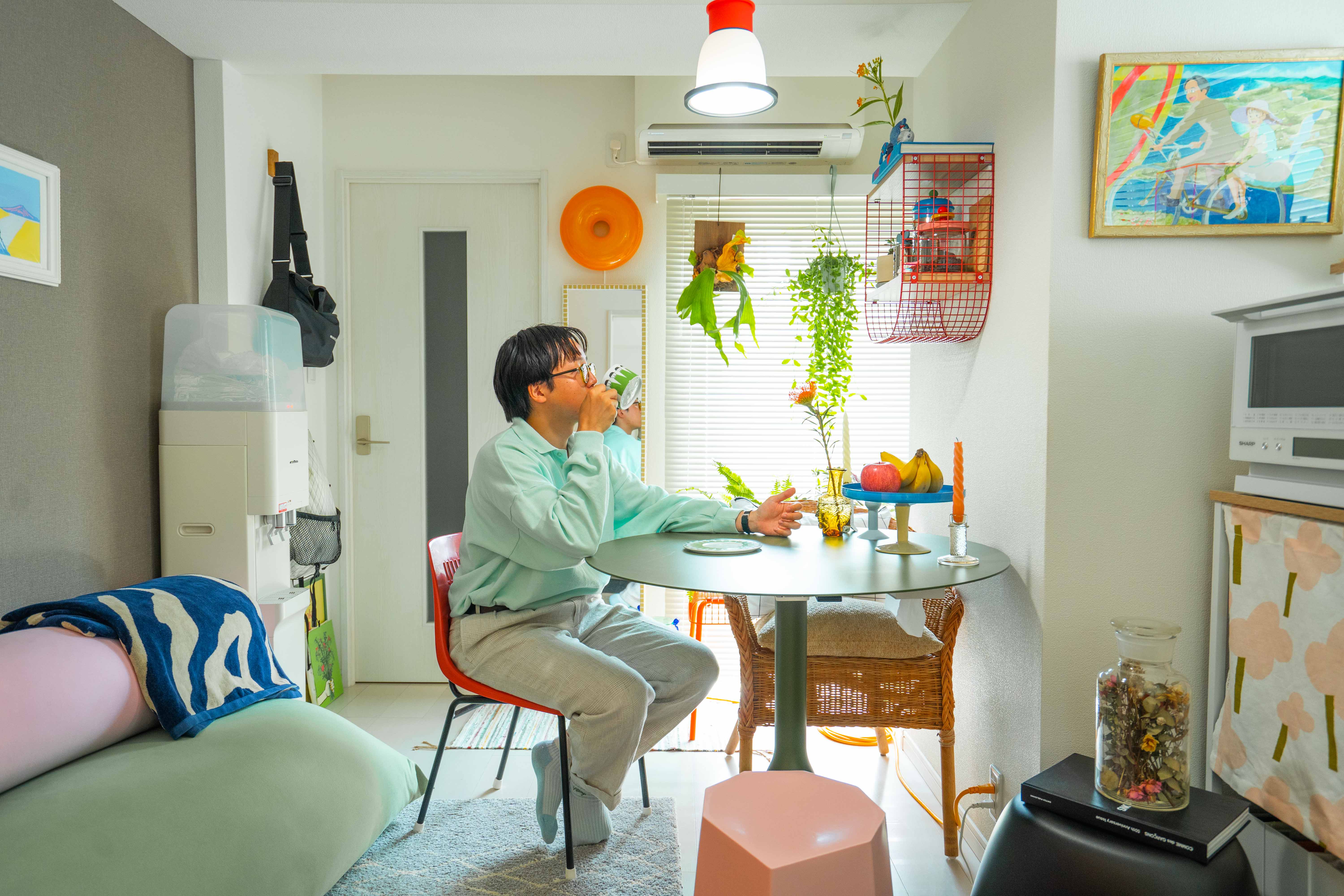 真似したくなる！1LDKを北欧家具でカラフルに彩る｜2人暮らし｜1LDK