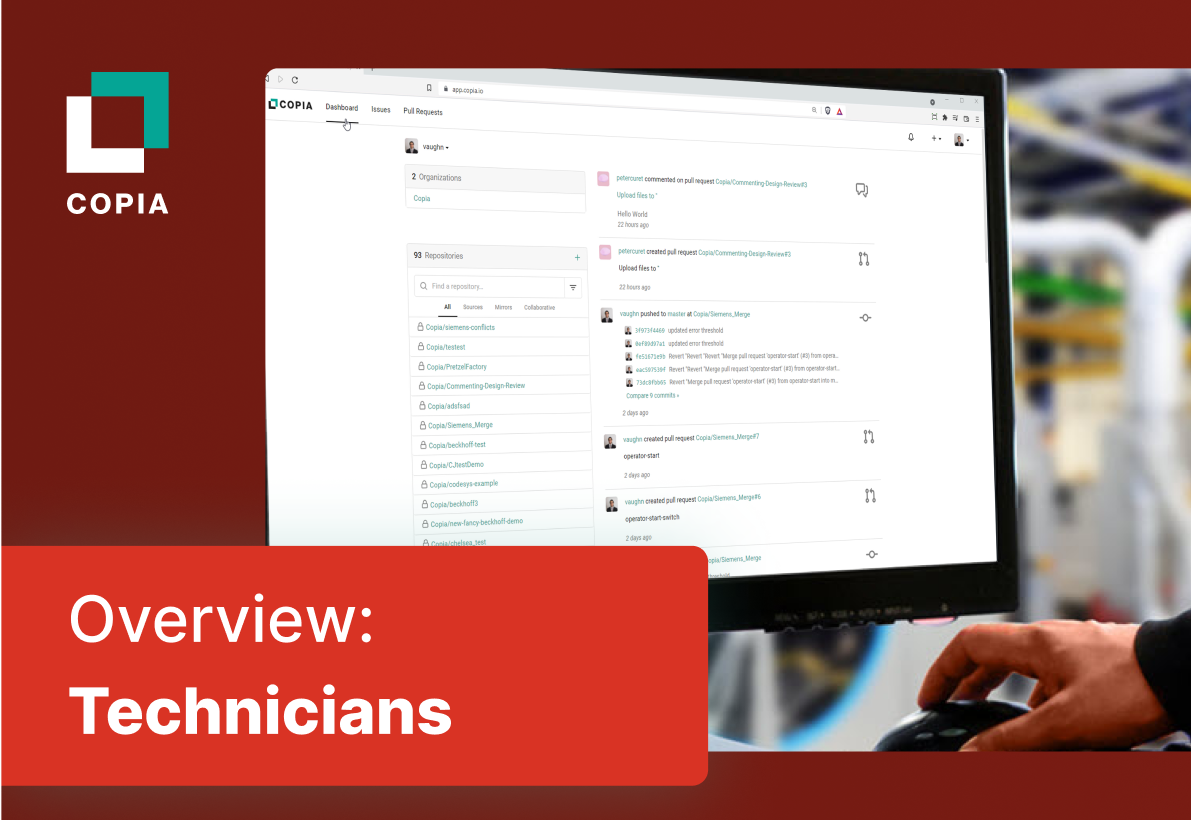 Copia Automation | Overview: Machine Technicians