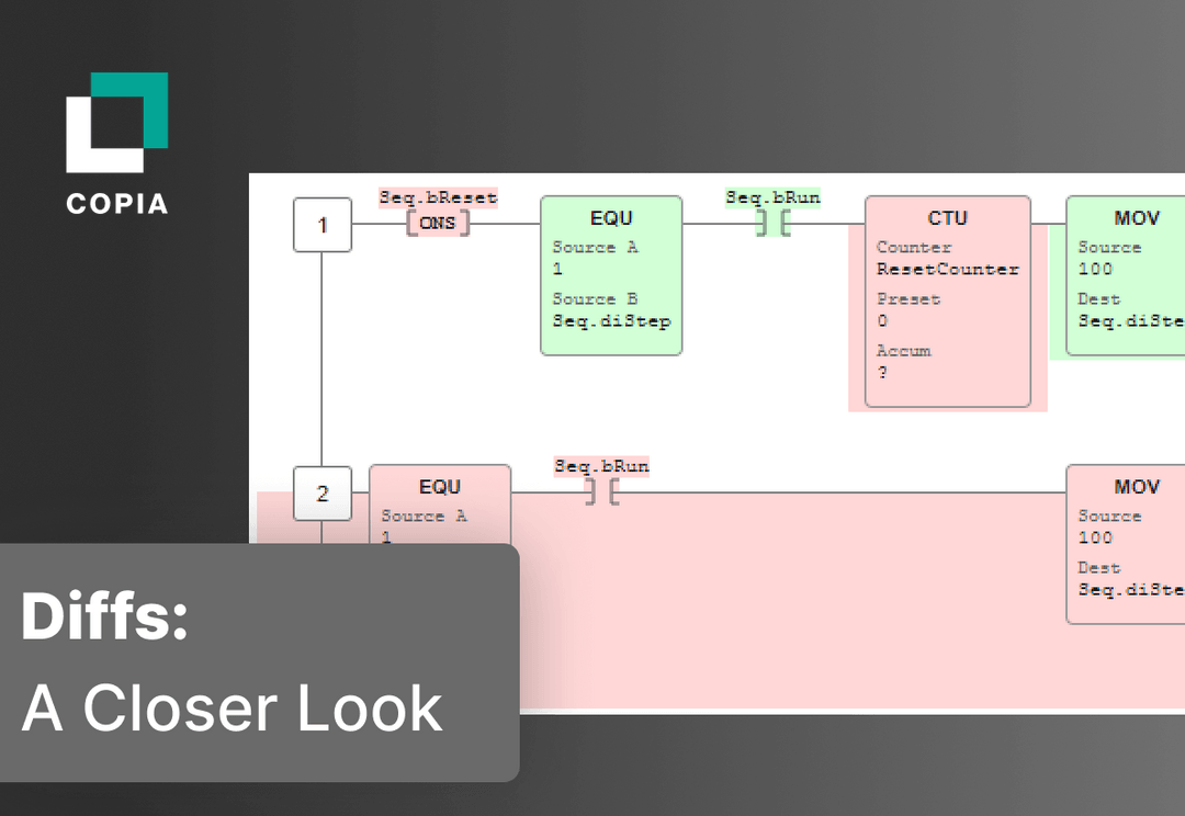 Copia Automation | A Closer Look at Diffs