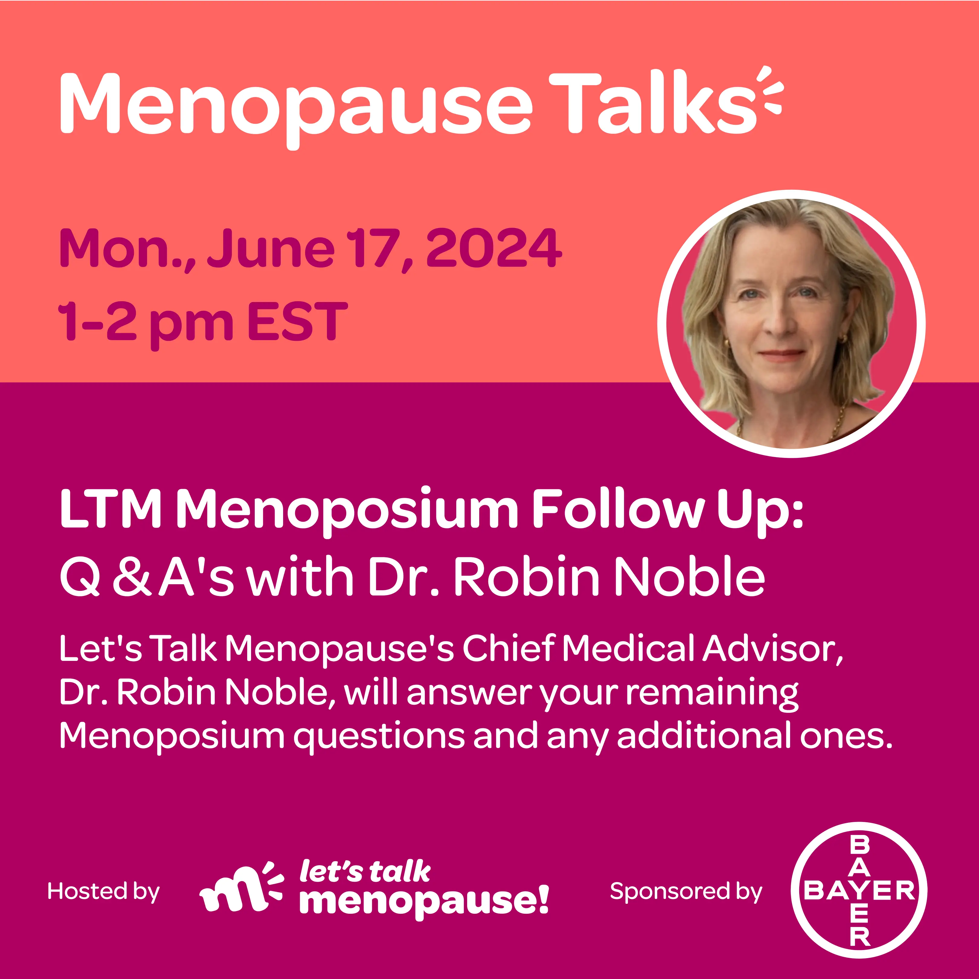 Let's Talk Menopause | Symptoms | Education | Advocacy
