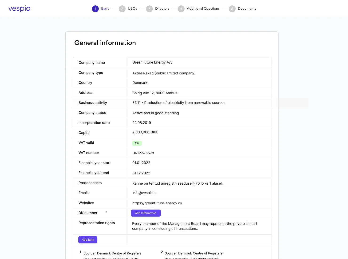 AI-powered Business Verification Solution | Vespia