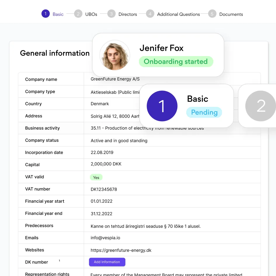 AI-powered Business Verification Solution | Vespia
