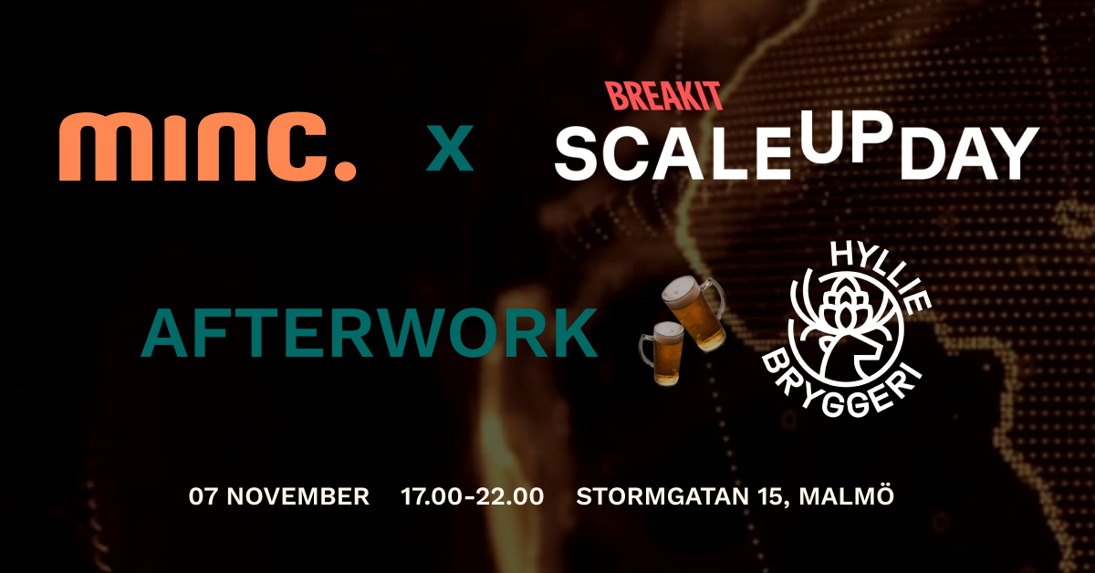 Minc Startup Bar - Afterwork