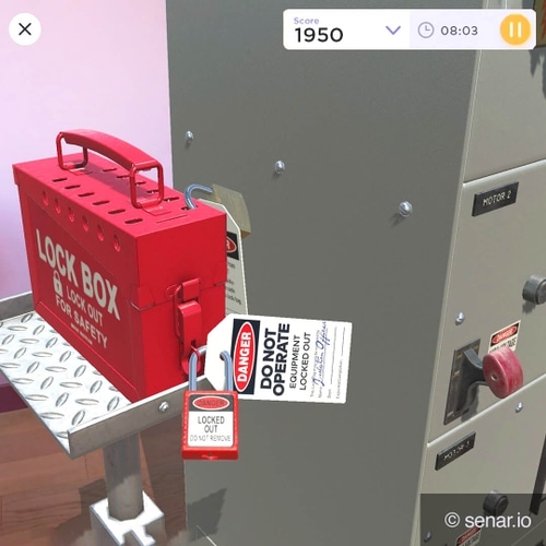 LOTO Training in Augmented Reality (AR)