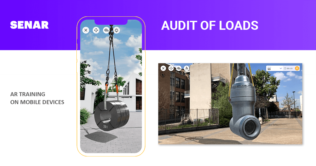 Rigging Inspector Training in Augmented Reality (AR)