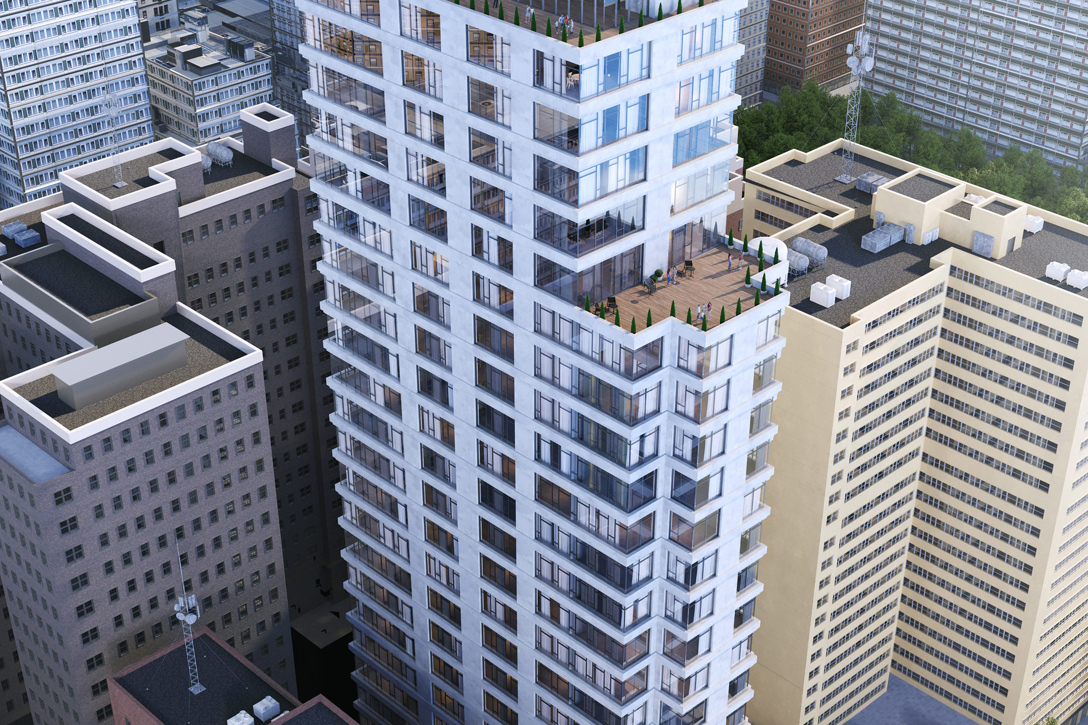 Walnut Tower | HH Designers