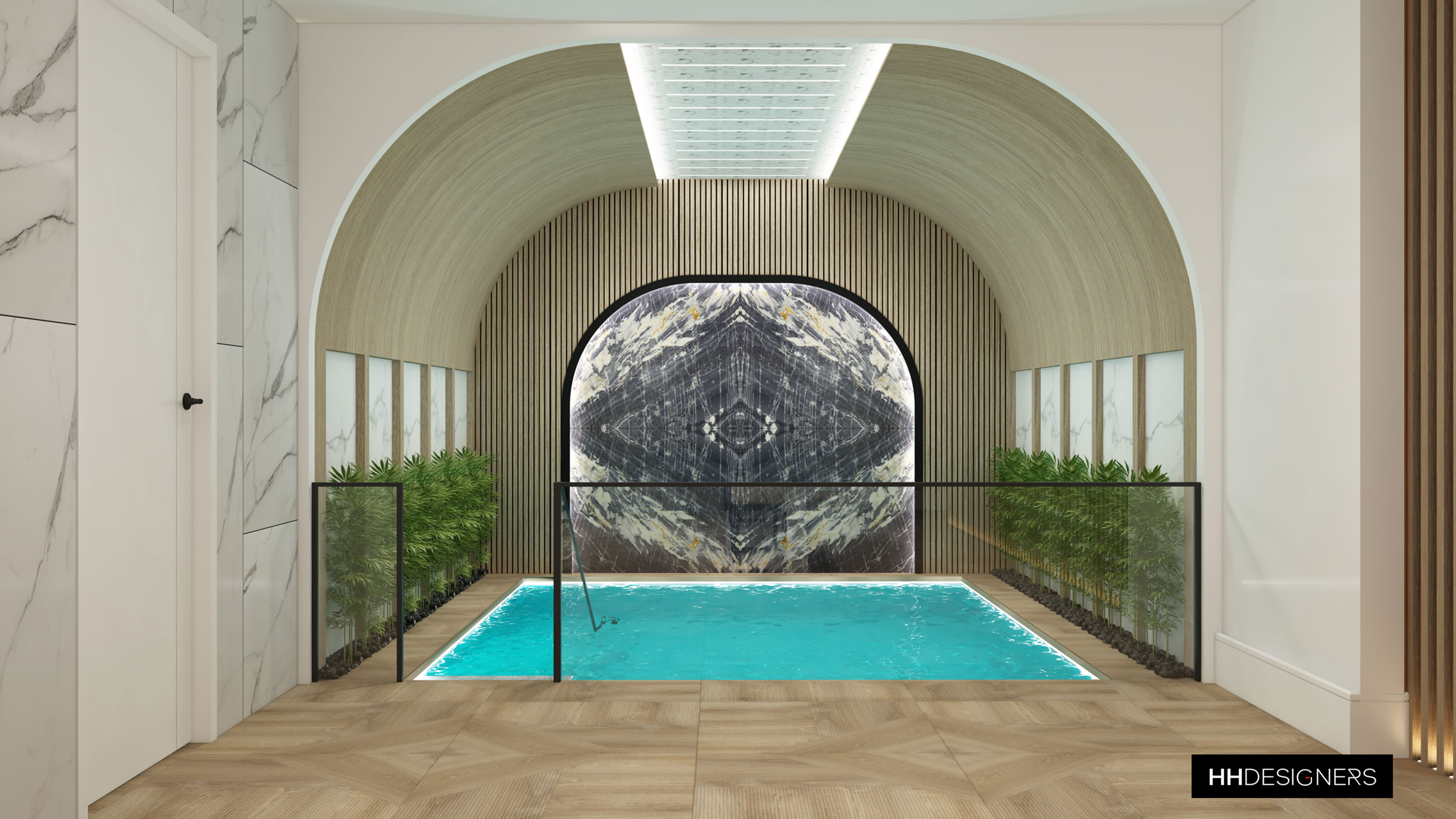 Whitesville Mikvah | HH Designers