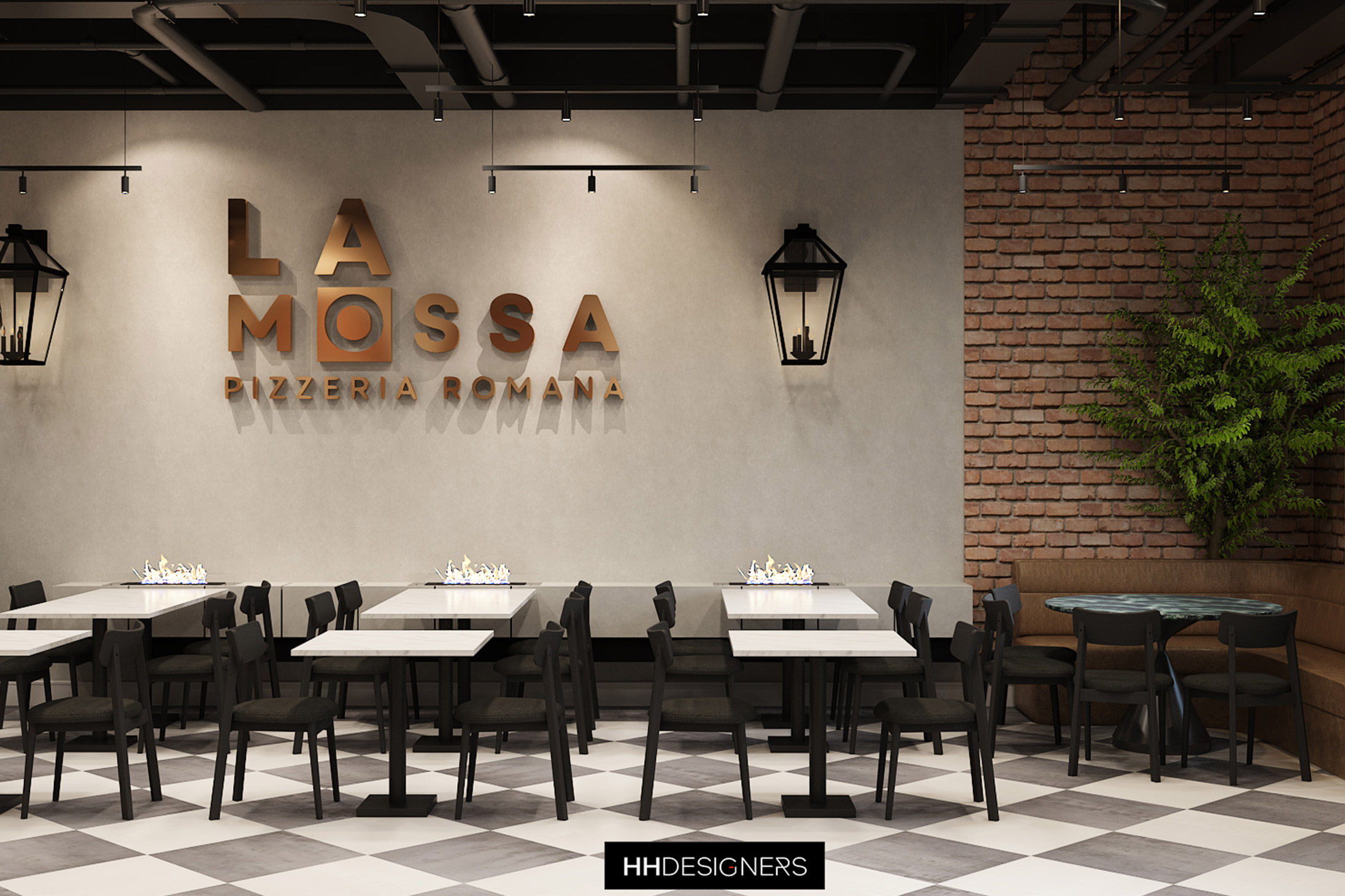 La Mossa Pizzeria | HH Designers
