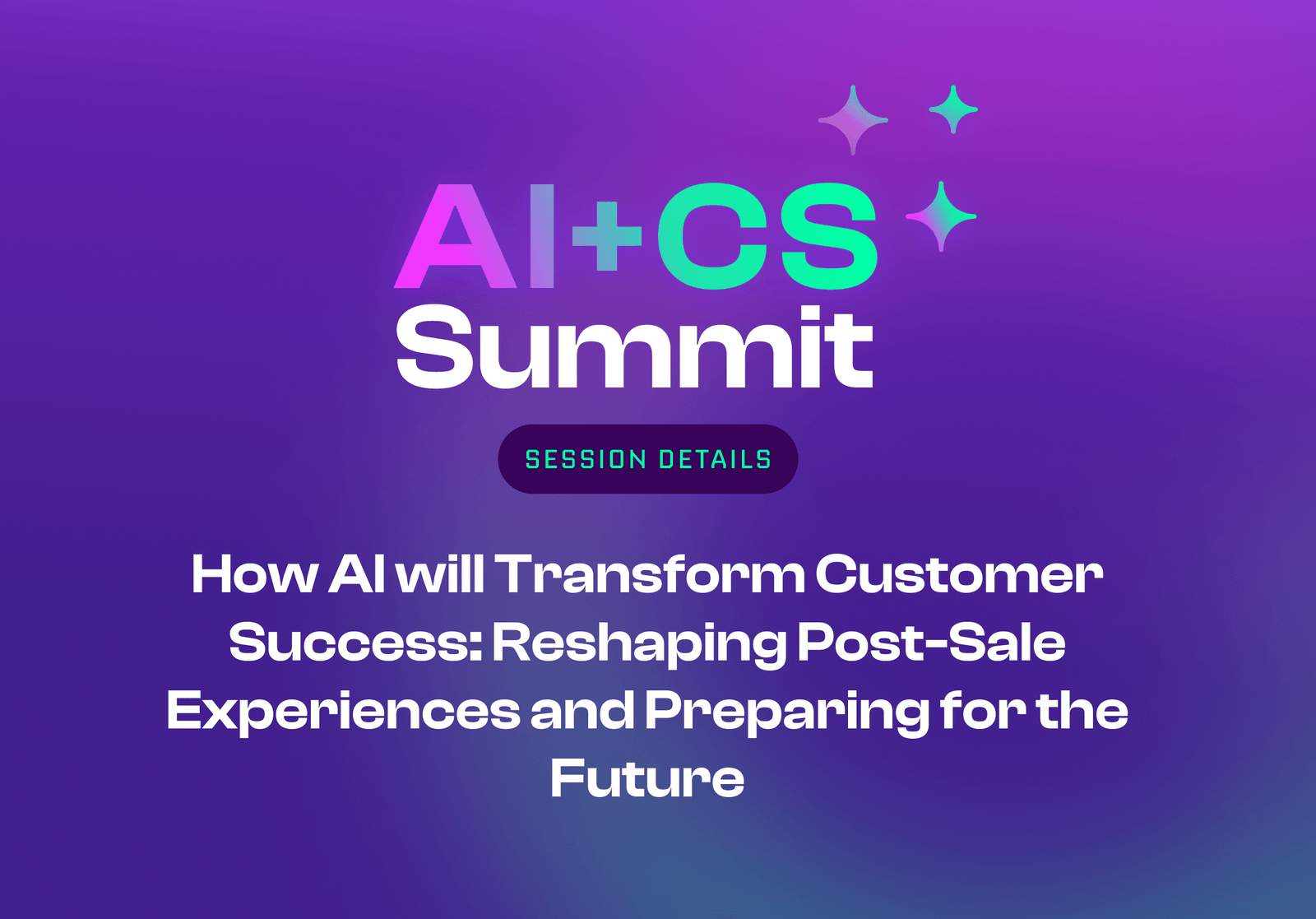 How AI will Transform Customer Success (AI + Customer Success Summit ...