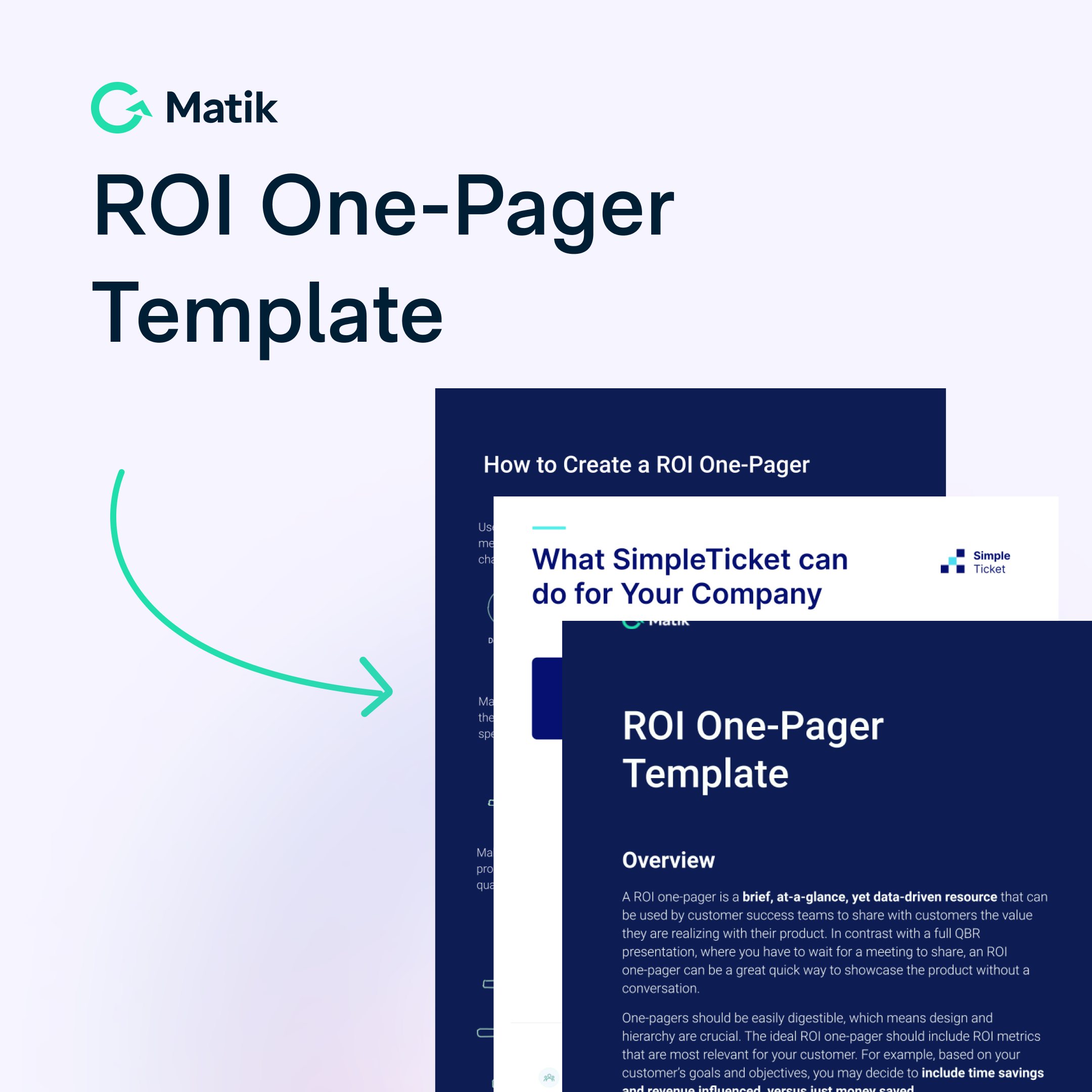 ROI One-Pager Template: Get your account's attention