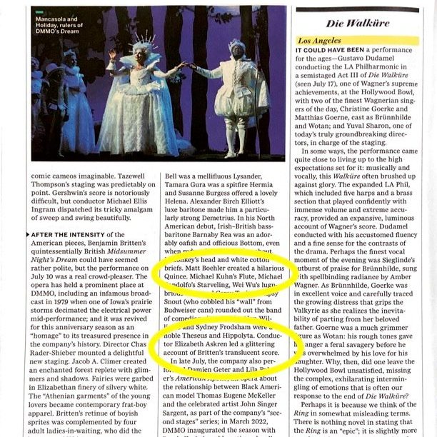 Press Acclaim | Conductor, Educator and Creator Elizabeth Askren