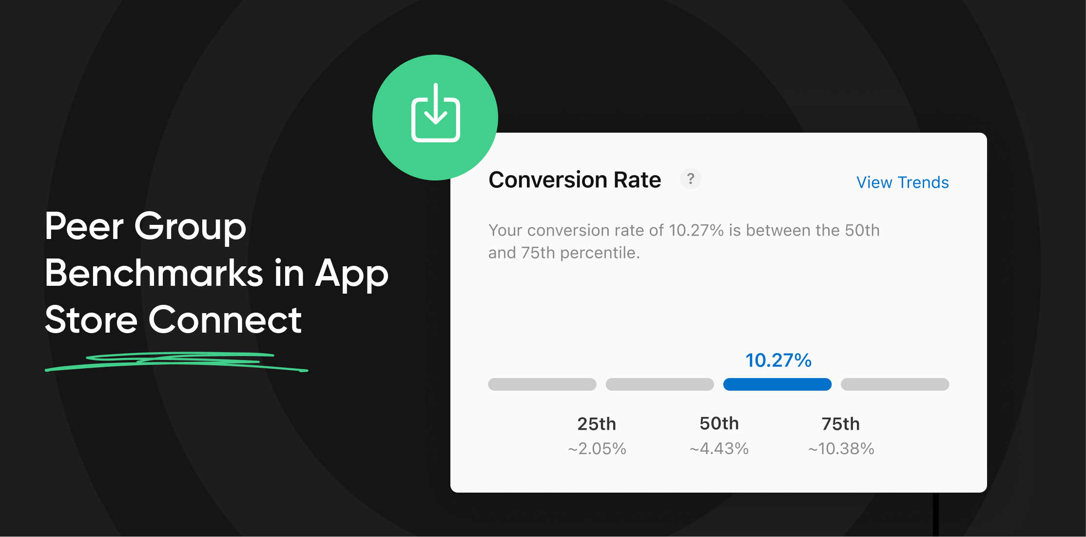 Apple voegt Peer Group Benchmarks toe aan App Store Connect