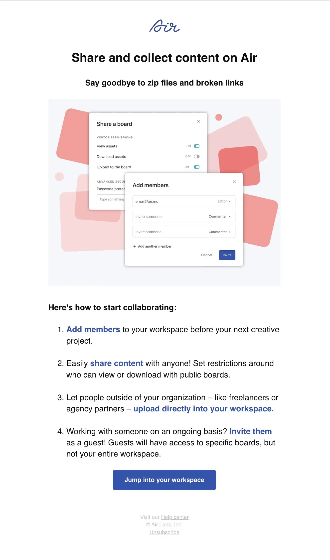 Product Update & New Feature Email Examples | Emailspiration