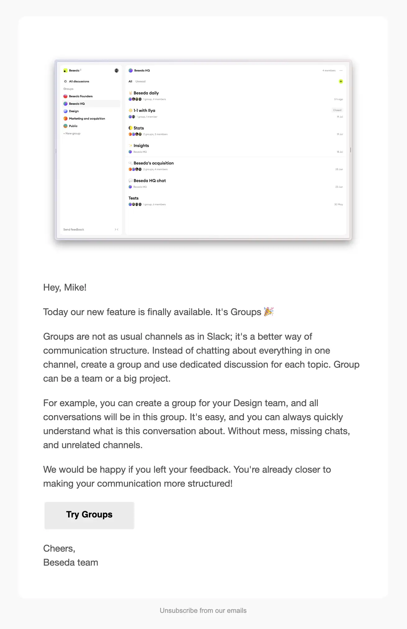 Product Update & New Feature Email Examples | Emailspiration