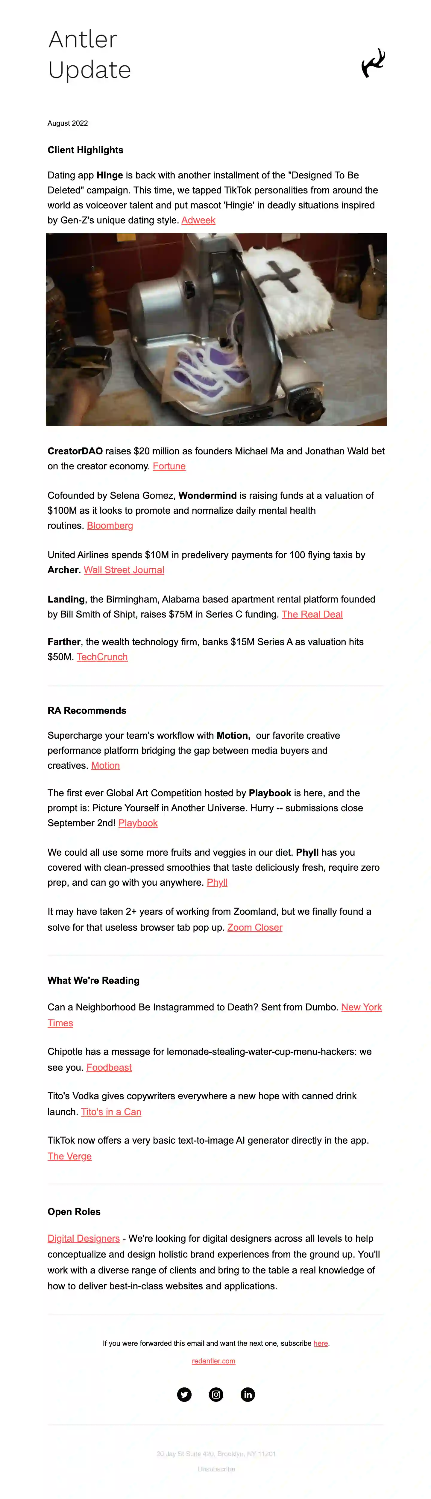 The Best Email Newsletter Examples | Emailspiration