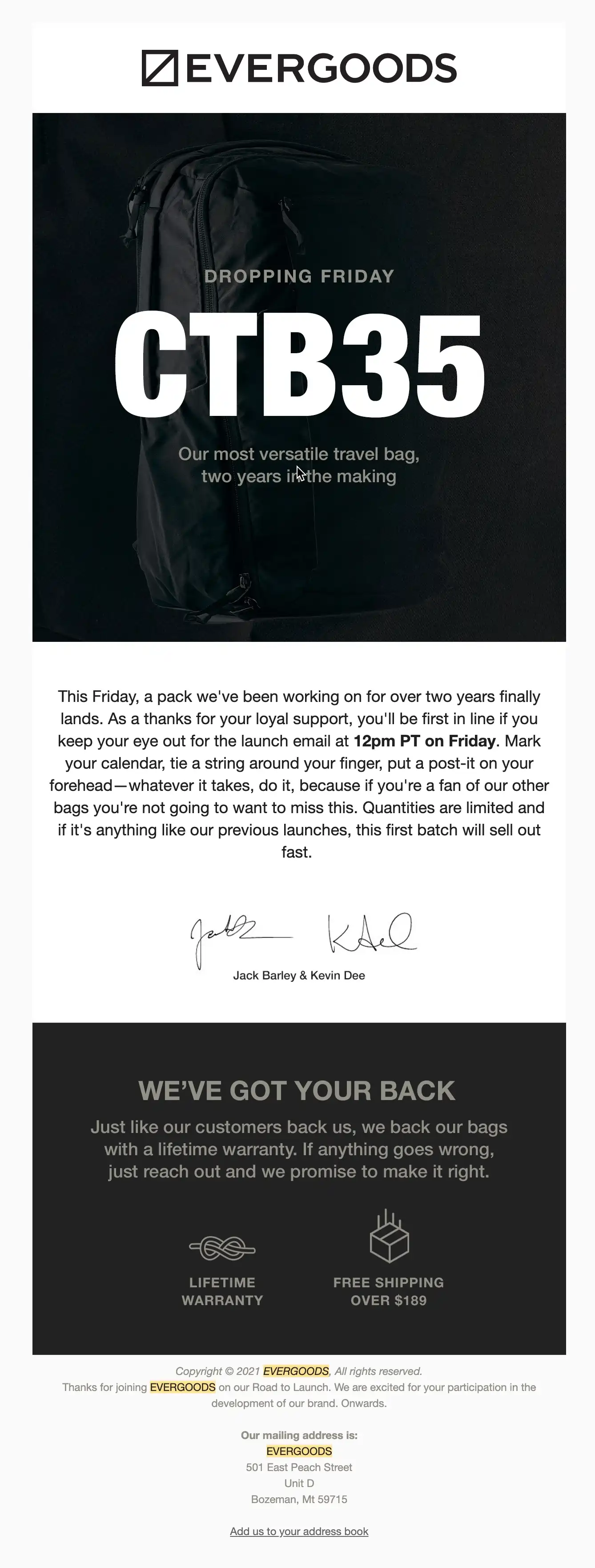 Waitlist & Product Launch Email Examples | Emailspiration