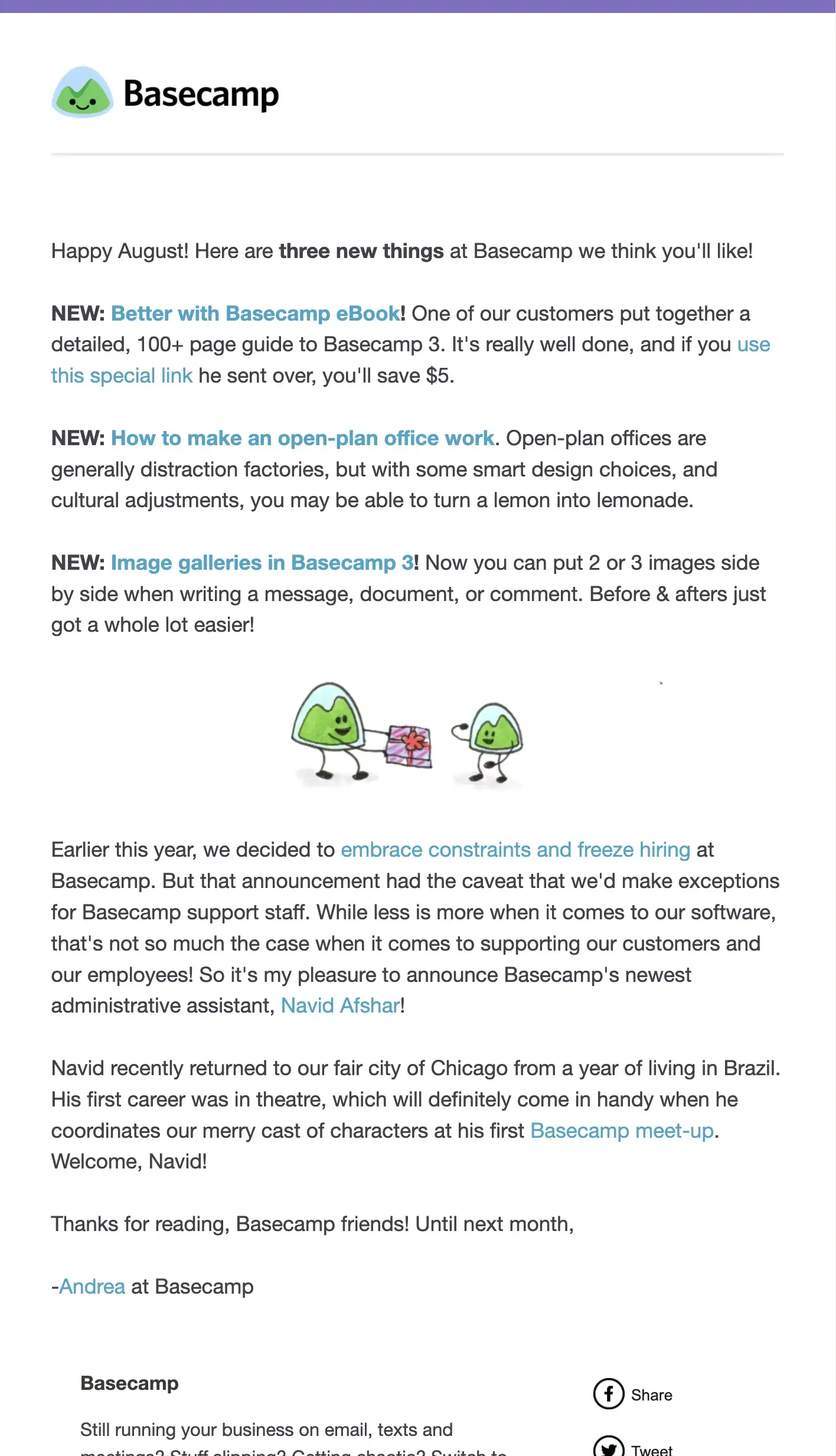 The Best Email Newsletter Examples | Emailspiration