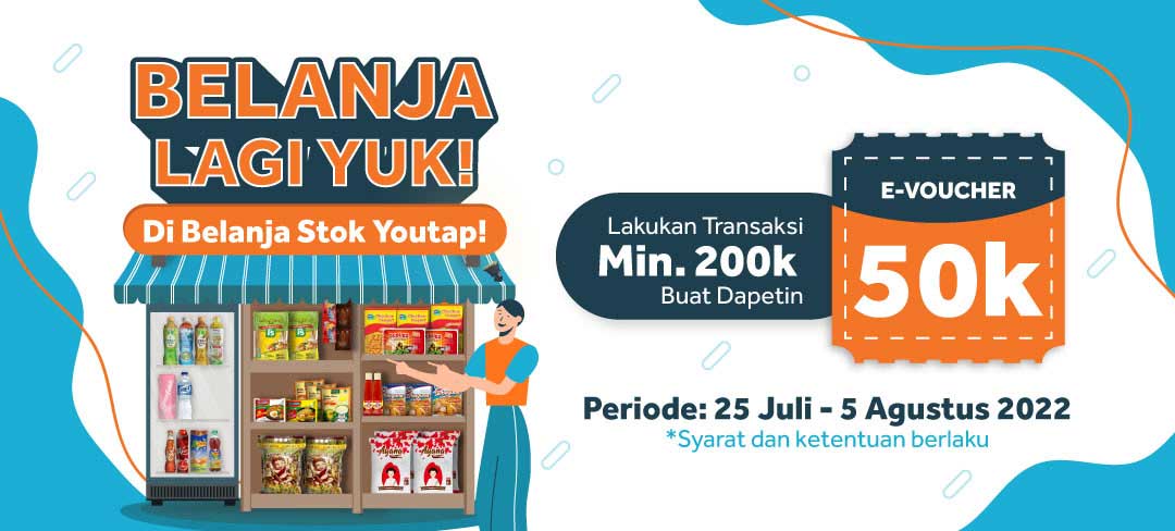 Dapat Hadiah 50 Ribu dengan Coba Belanja Stok!