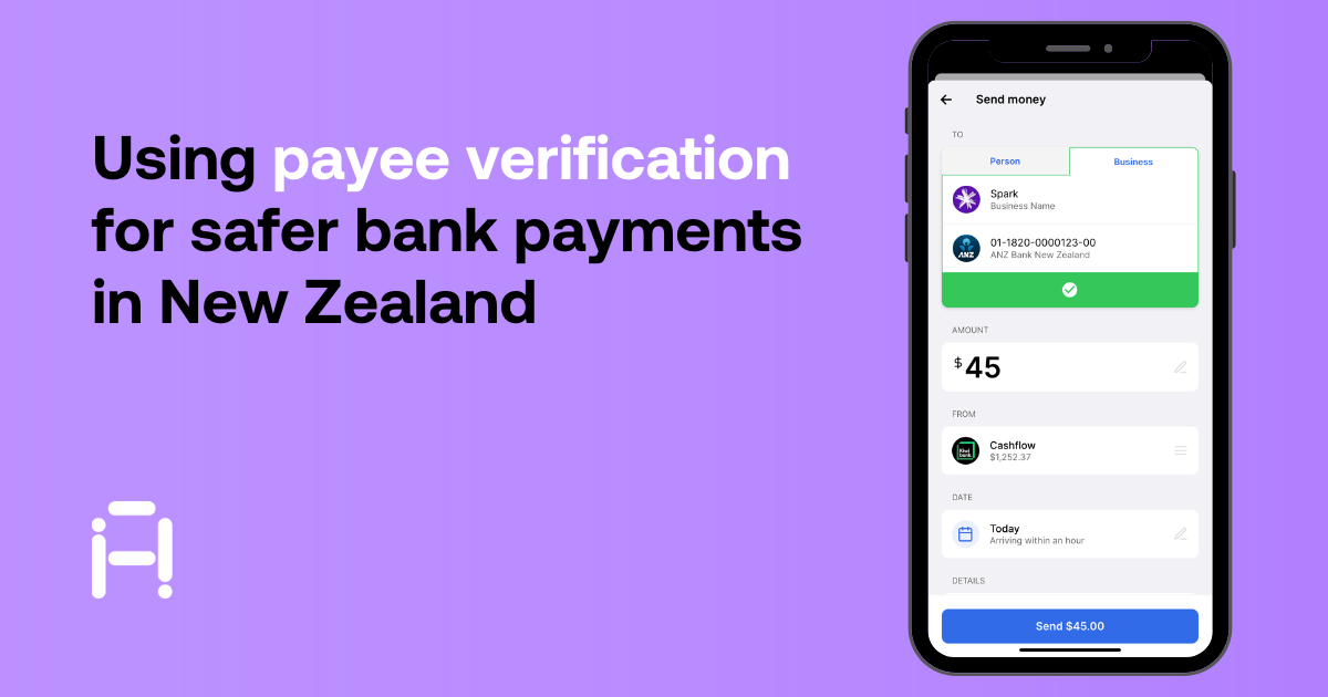 Payee verification in New Zealand