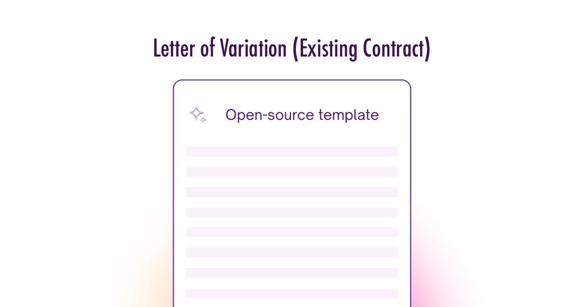 letter-of-variation-existing-contract-template-uk