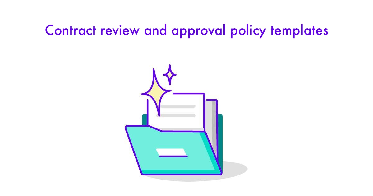 📁 Contract review and approval policy templates - UK